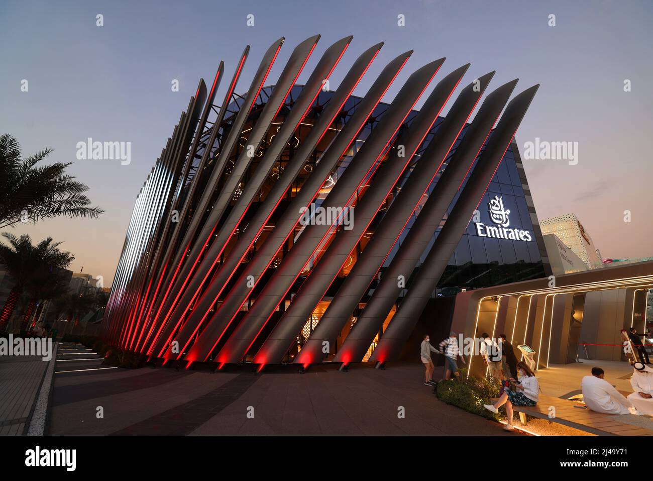 Emirates dubai expo hi-res stock photography and images - Alamy