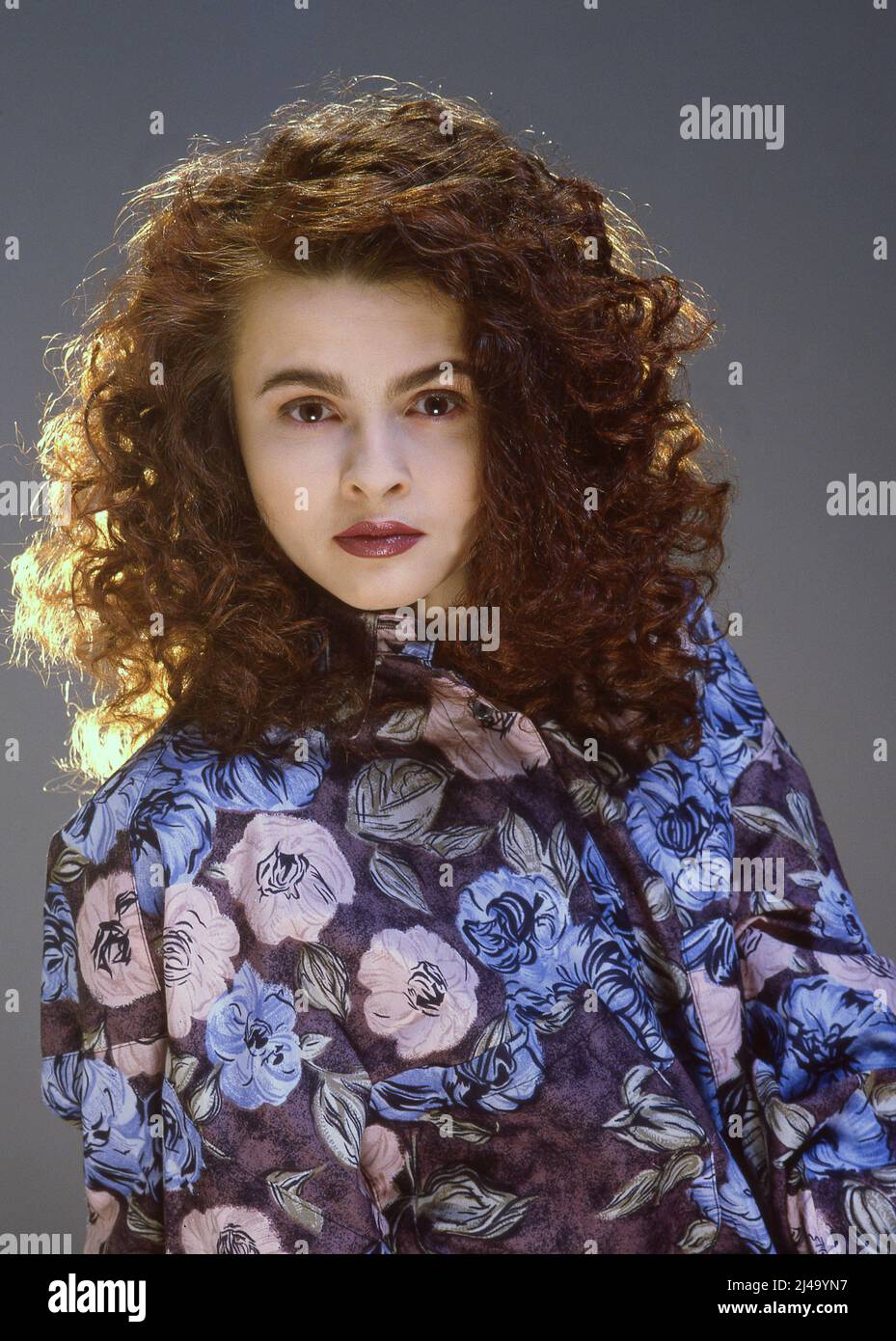 Actress Helena Bonham-Carter 1985 Stock Photo - Alamy