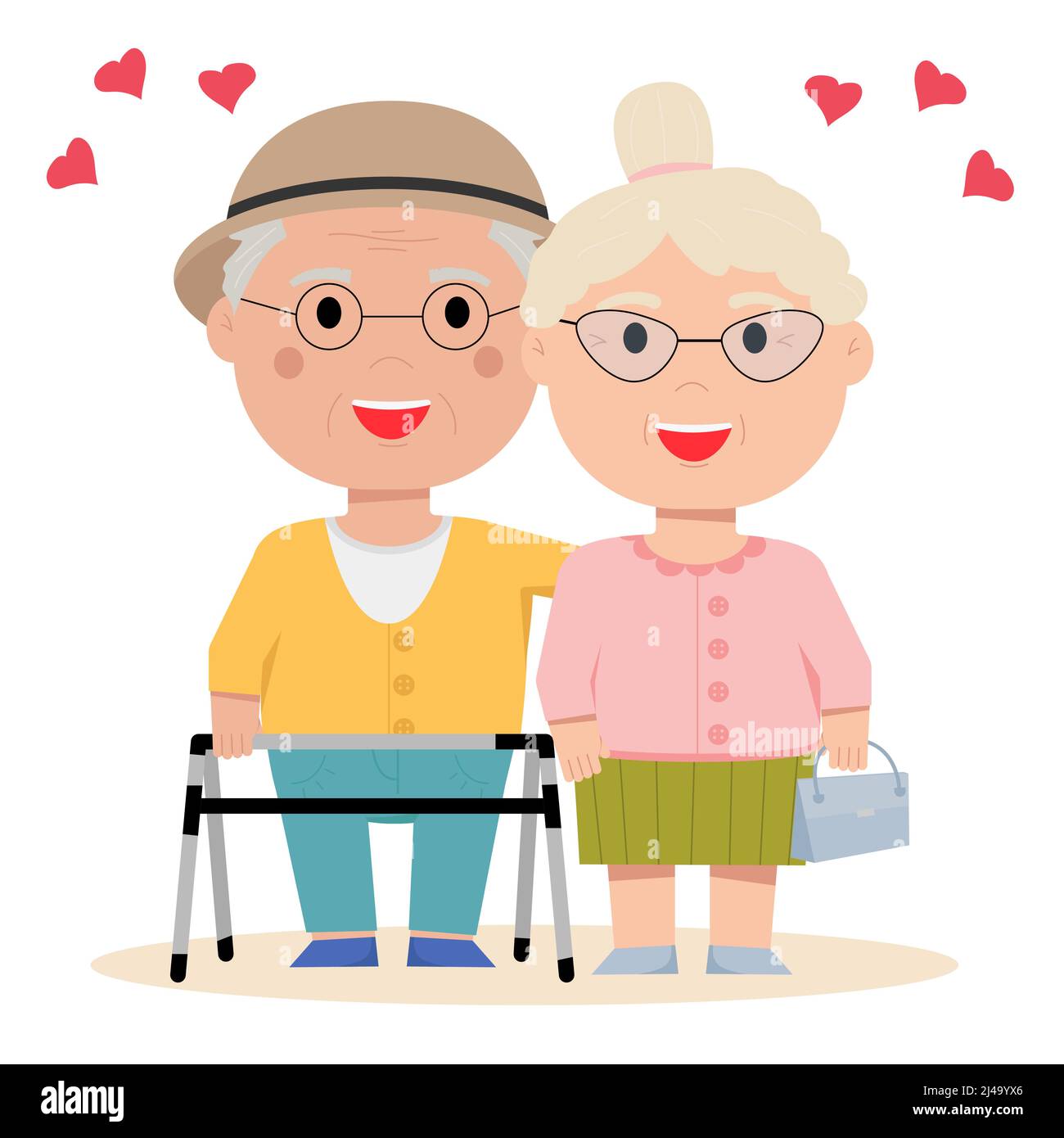 Elderly purse Stock Vector Images - Alamy