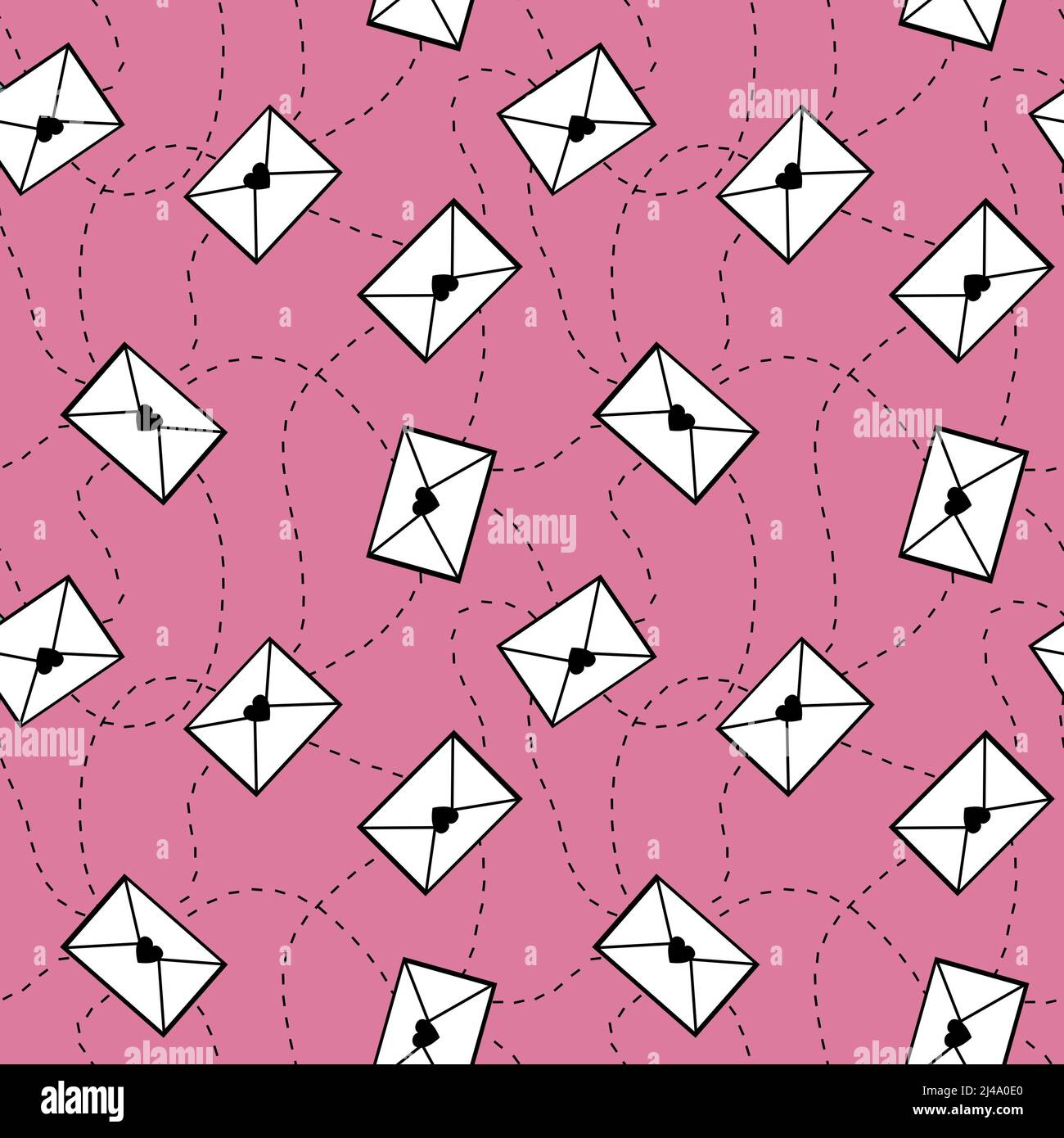 Seamless letters pattern for textiles and packaging and gifts and cards ...