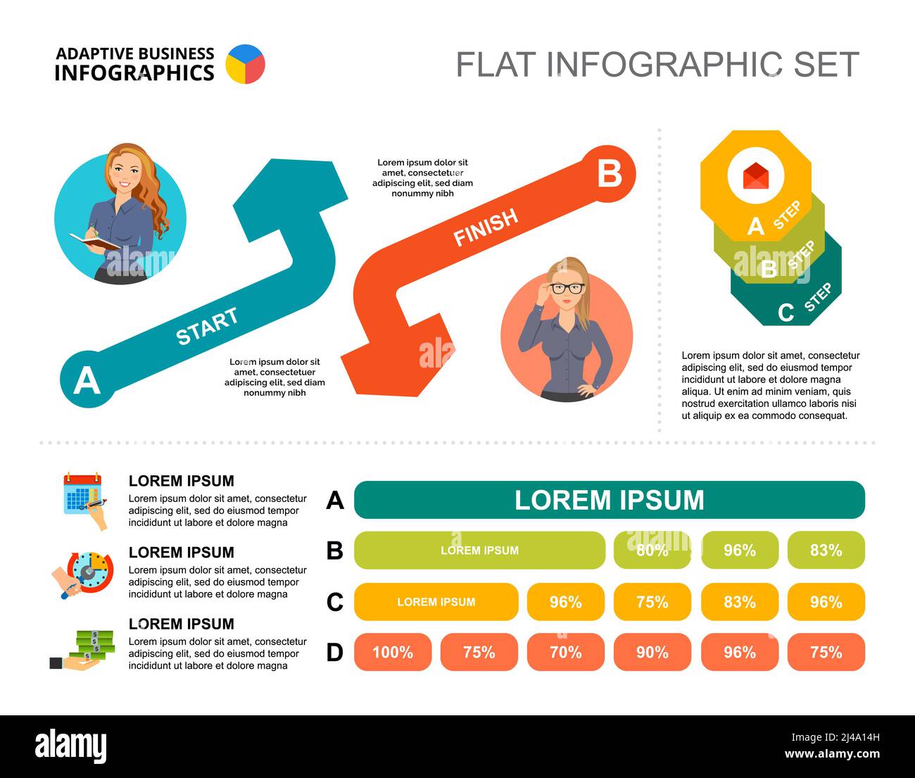 Startup statistics Stock Vector Images - Alamy