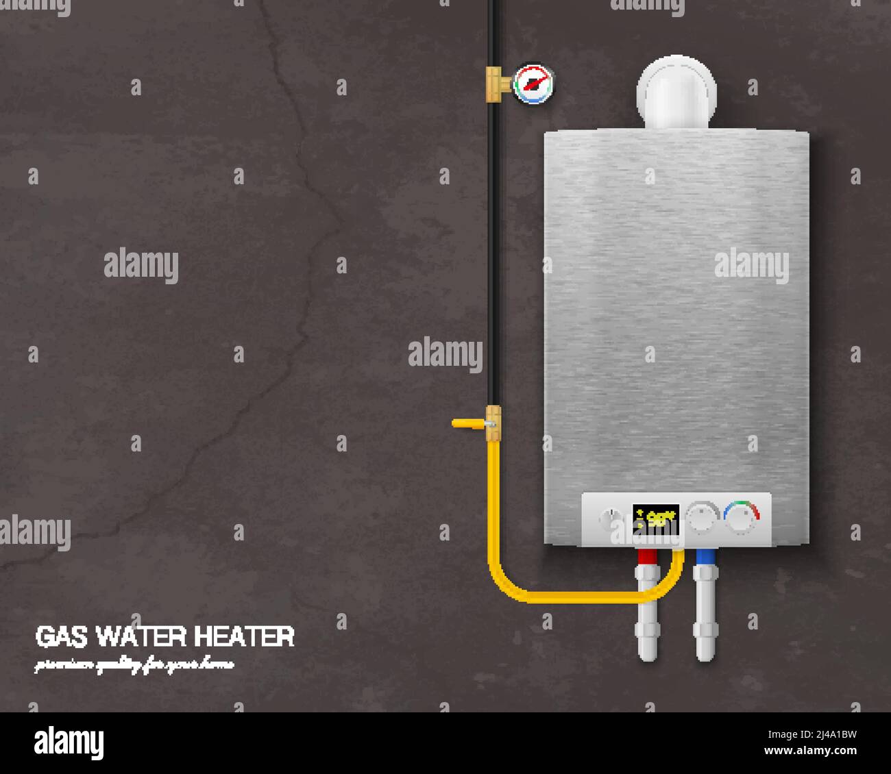 Boiler room layout Stock Vector Images - Alamy