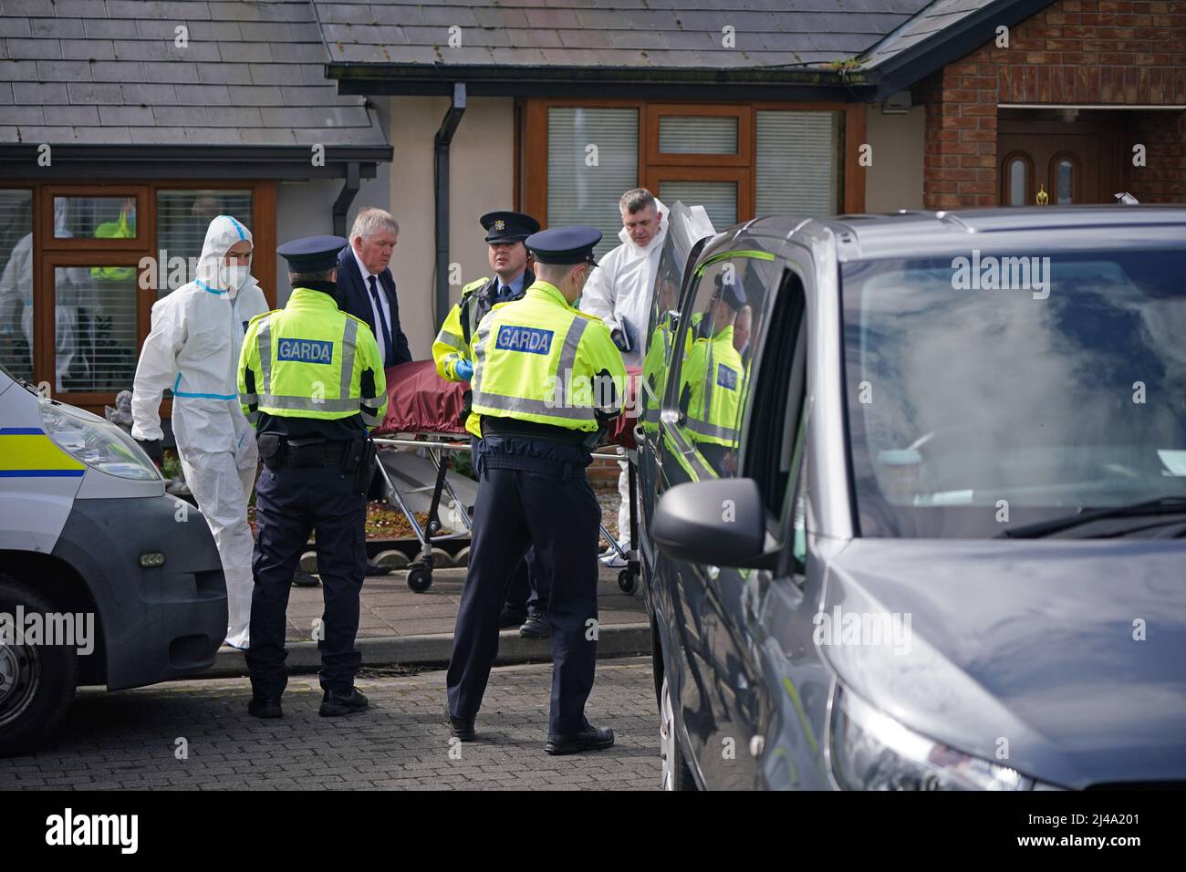 Gardai remove the body of Michael Snee from his home in Connaughton ...