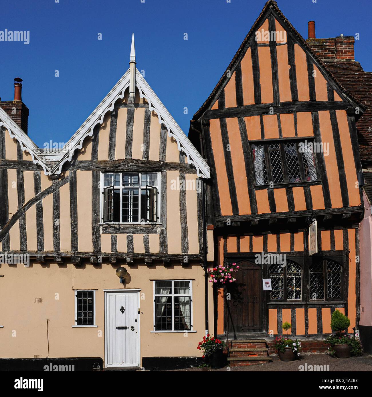 Listing to port ... medieval timber framed houses in the High Street at ...
