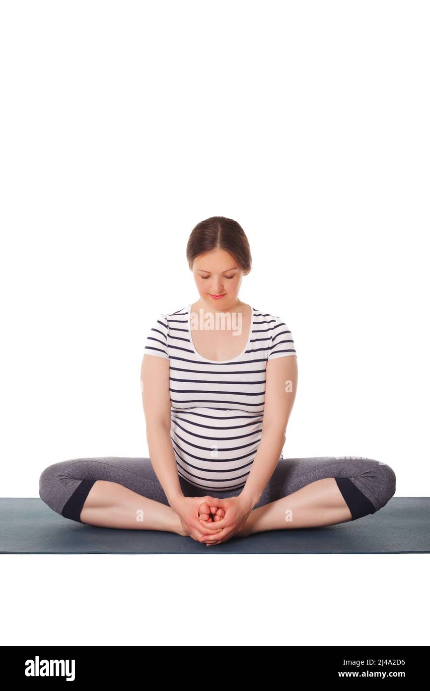 Baddha konasana pose hi-res stock photography and images - Alamy