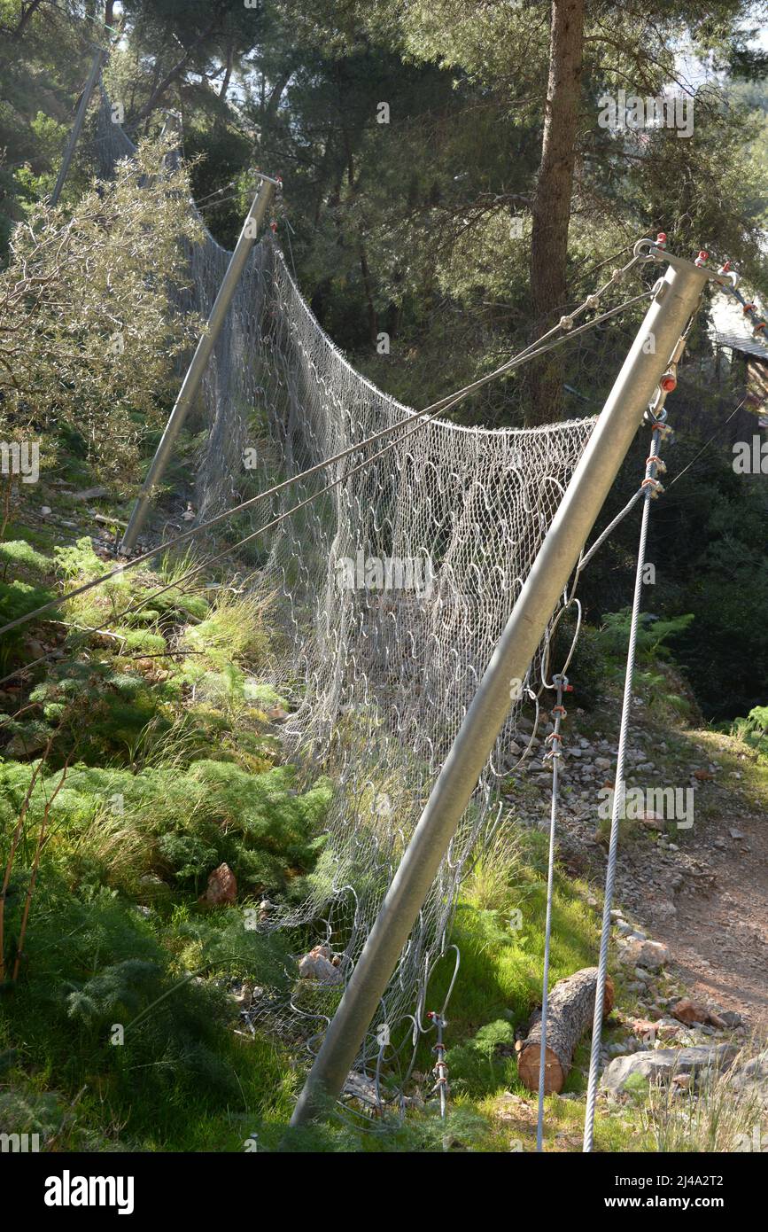 Rockfall protection hi-res stock photography and images - Alamy