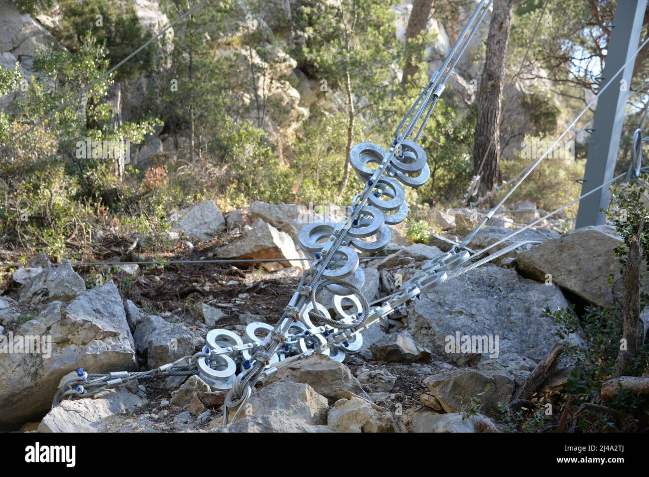 Rockfall protection hi-res stock photography and images - Alamy