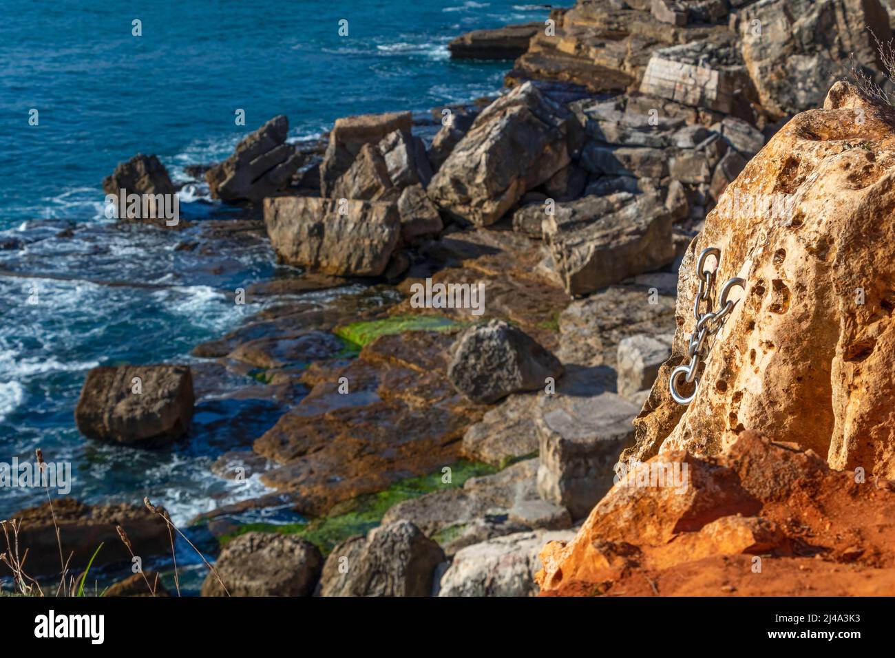 Guia lighthouse lisbon hi-res stock photography and images - Alamy
