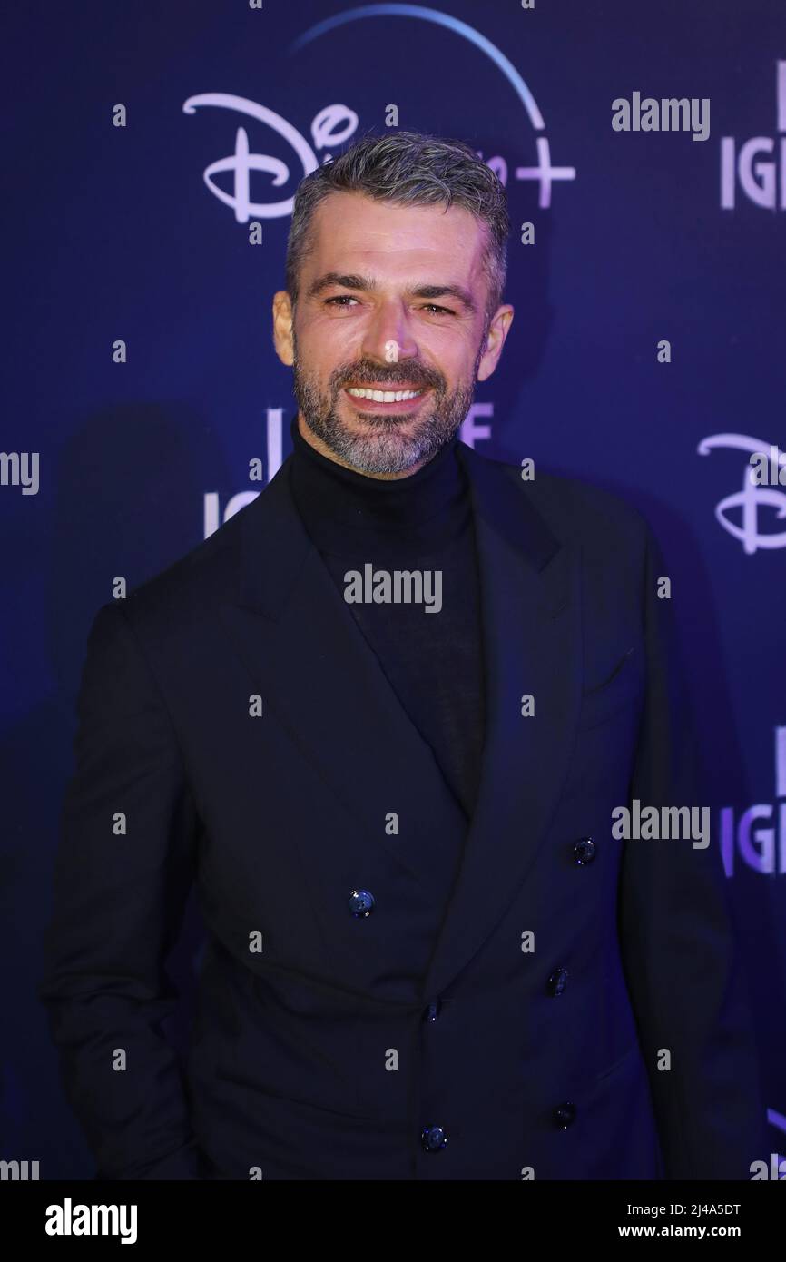 ROME, ITALY - APRIL 08: Luca Argentero attend the premiere of TV series ...
