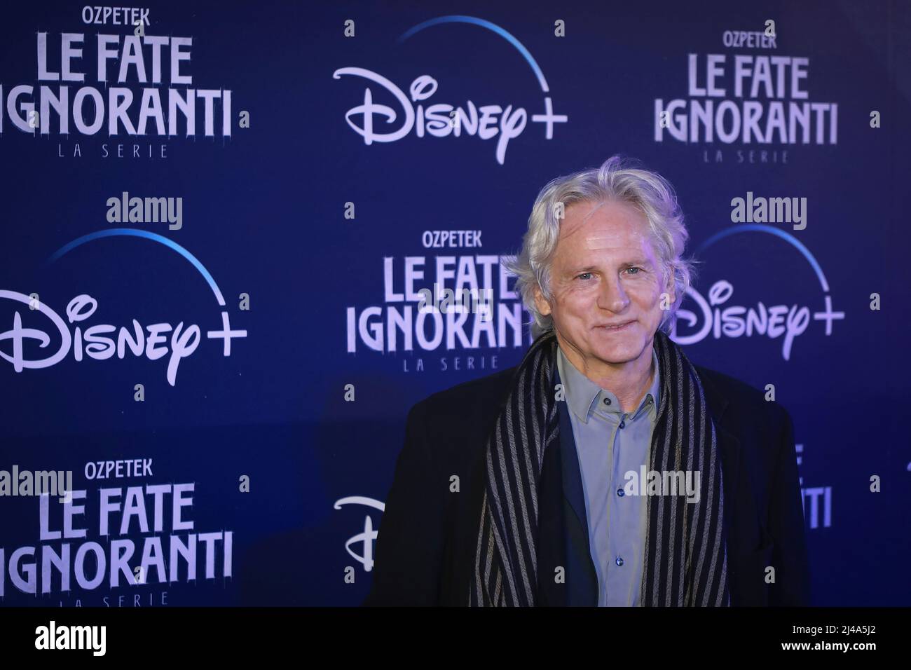 ROME, ITALY - APRIL 08: Giulio Scarpati attend the premiere of TV ...