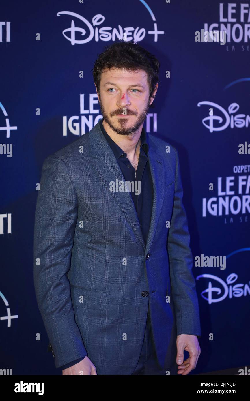 ROME, ITALY - APRIL 08: Andrea Bosca attend the premiere of TV series ...