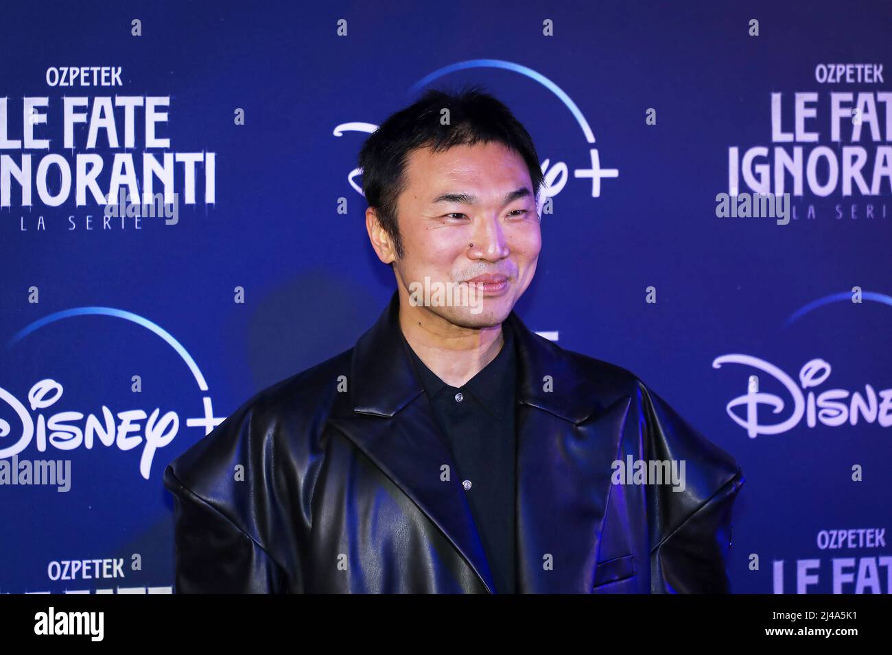 ROME, ITALY - APRIL 08: Shi Yang Shi attend the premiere of TV series ...