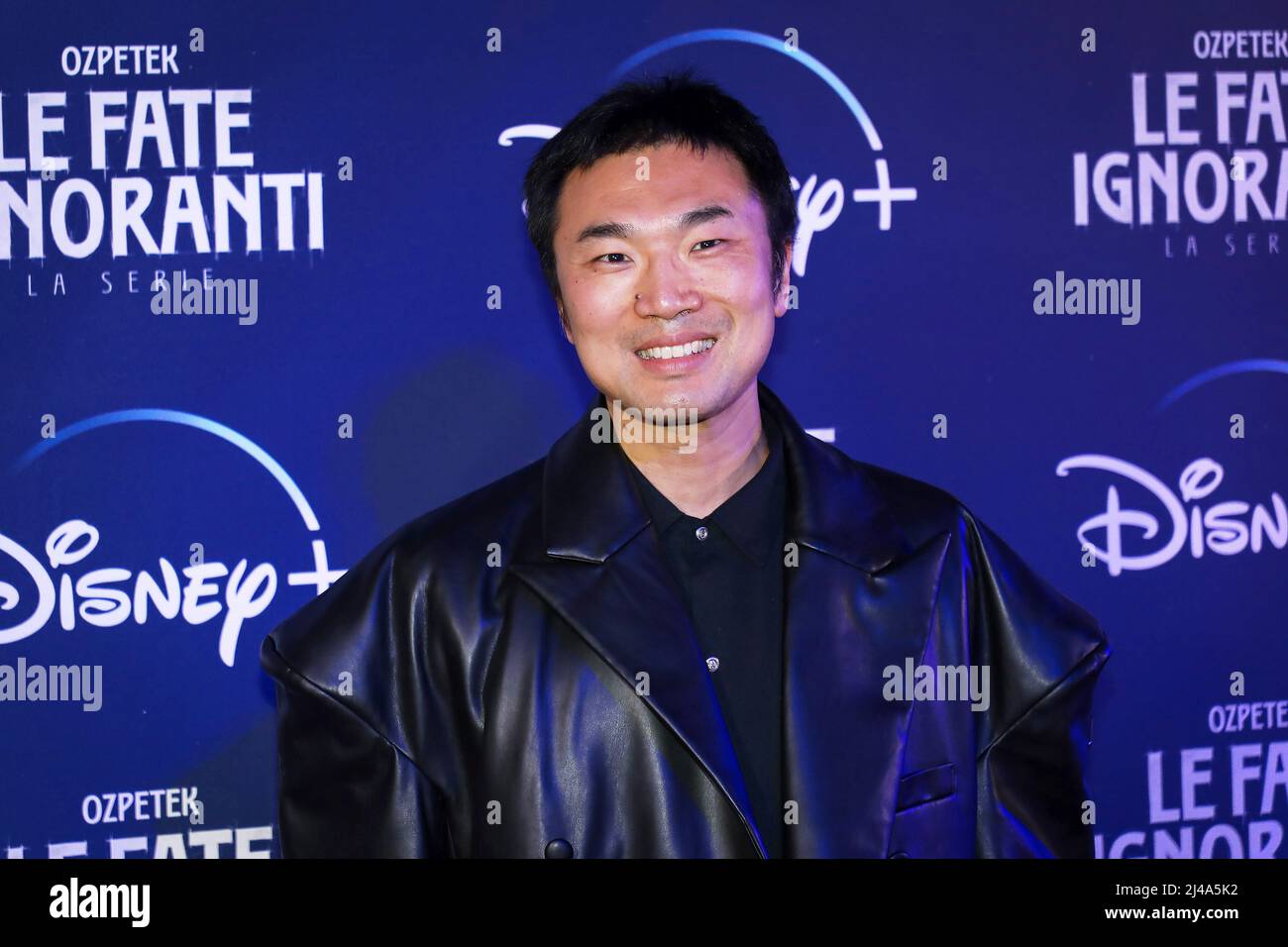 ROME, ITALY - APRIL 08: Shi Yang Shi attend the premiere of TV series ...