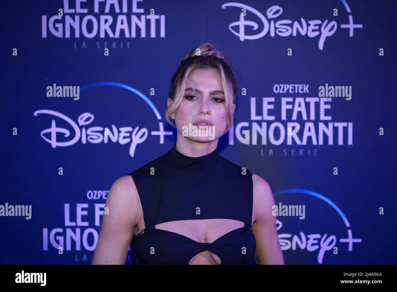 ROME, ITALY - APRIL 08: Cristina Marino attend the premiere of TV ...