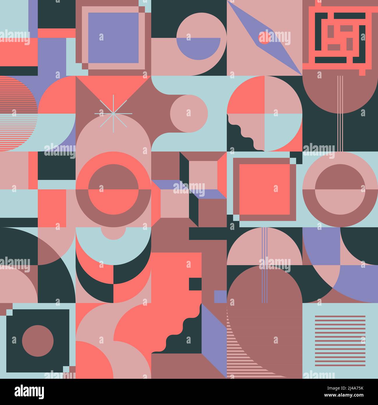 Retro brutalist design hi-res stock photography and images - Alamy