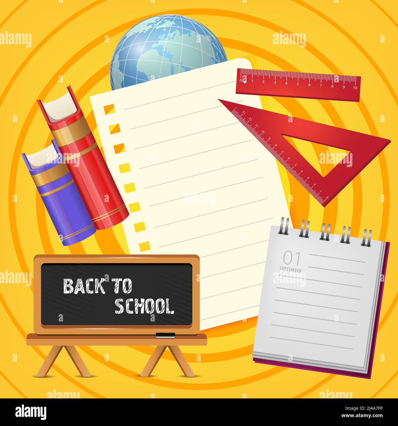 Vintage lettering books Stock Vector Images - Alamy