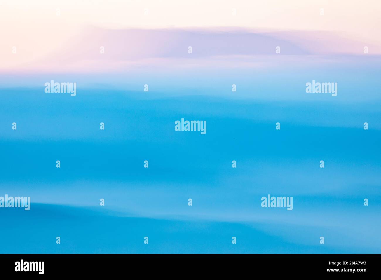 Abstract landscape at sunrise Stock Photo - Alamy