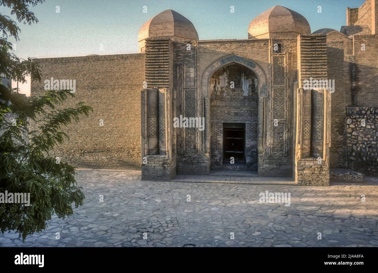 1980s archival photograph of the 9th-10th century Magok-i-Attari Mosque ...