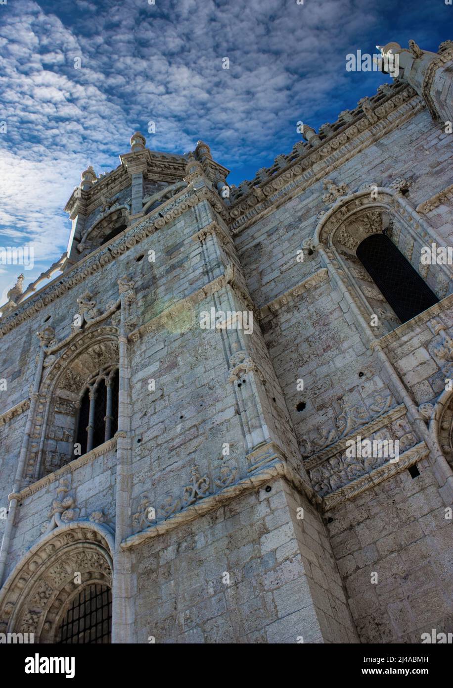 The Jerónimos Monastery is one of the most prominent examples of the ...