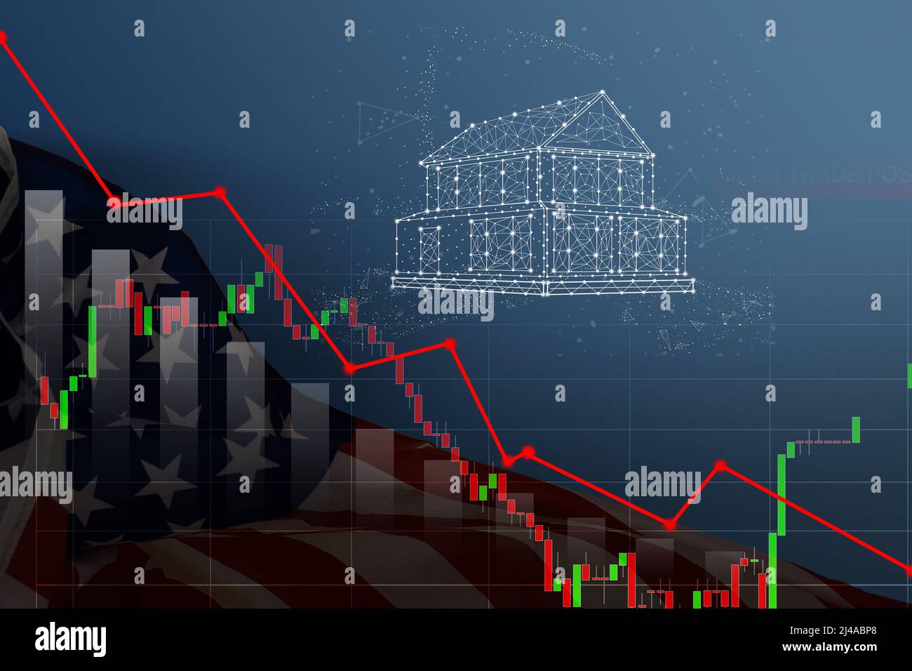 USA. America stock market. New york stock exchange analysis forex ...