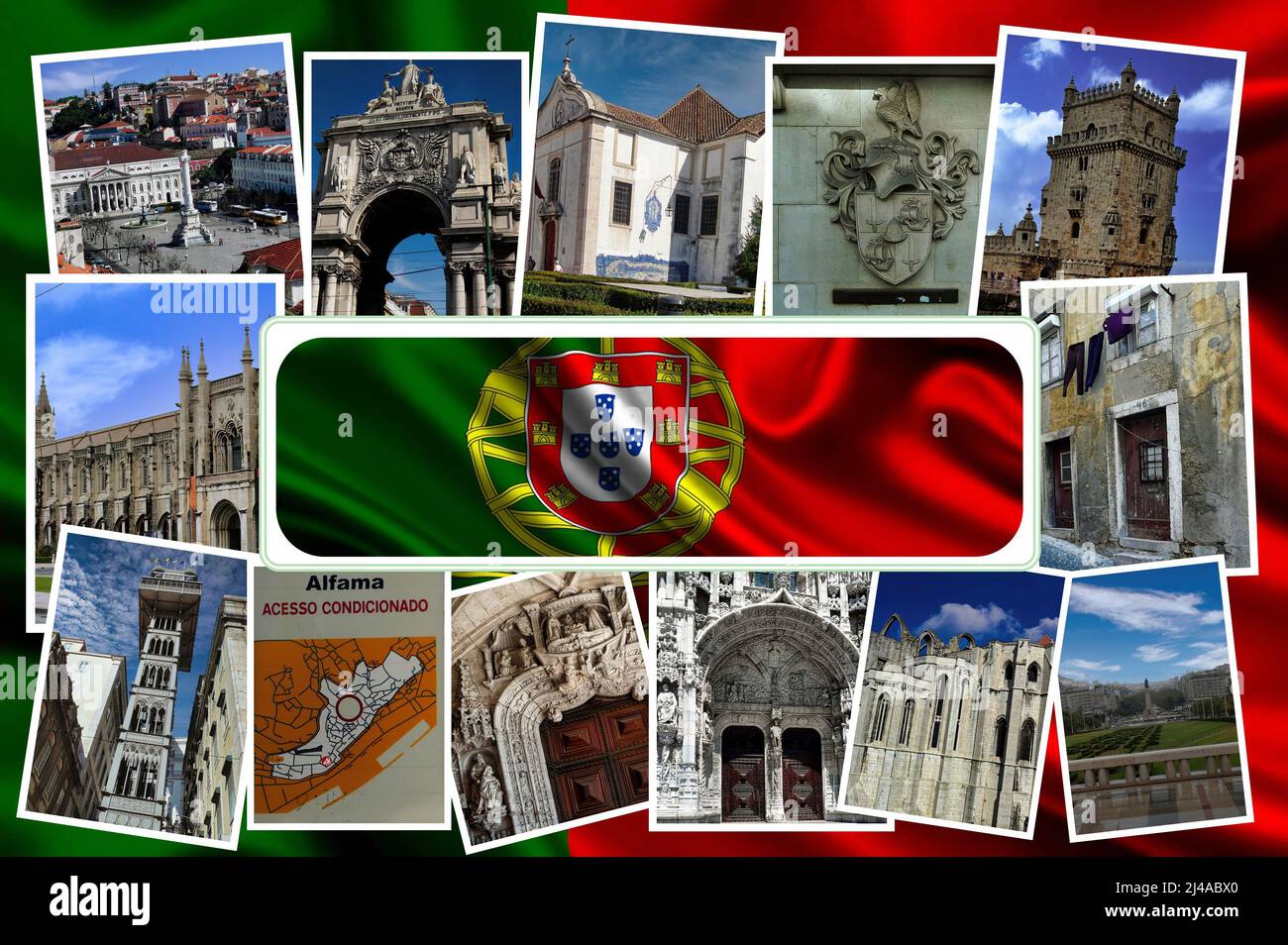 Collage portugal hi-res stock photography and images - Alamy
