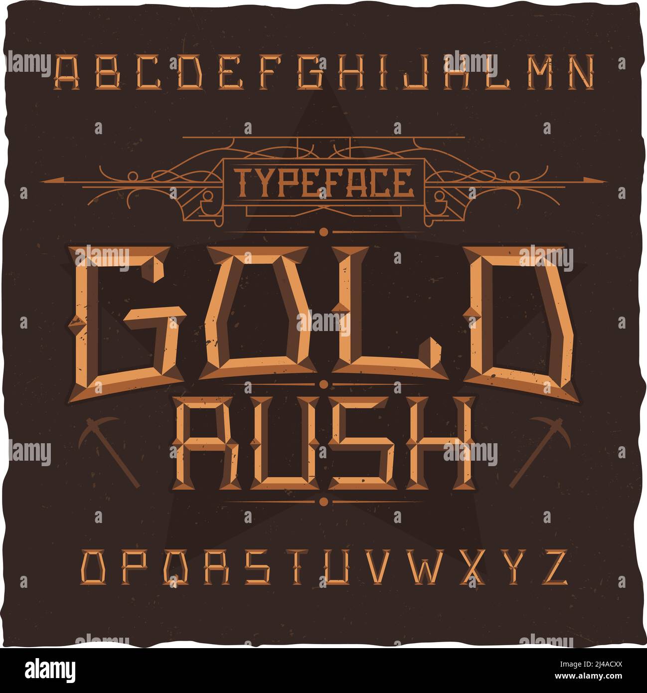 The gold rush Stock Vector Images - Alamy