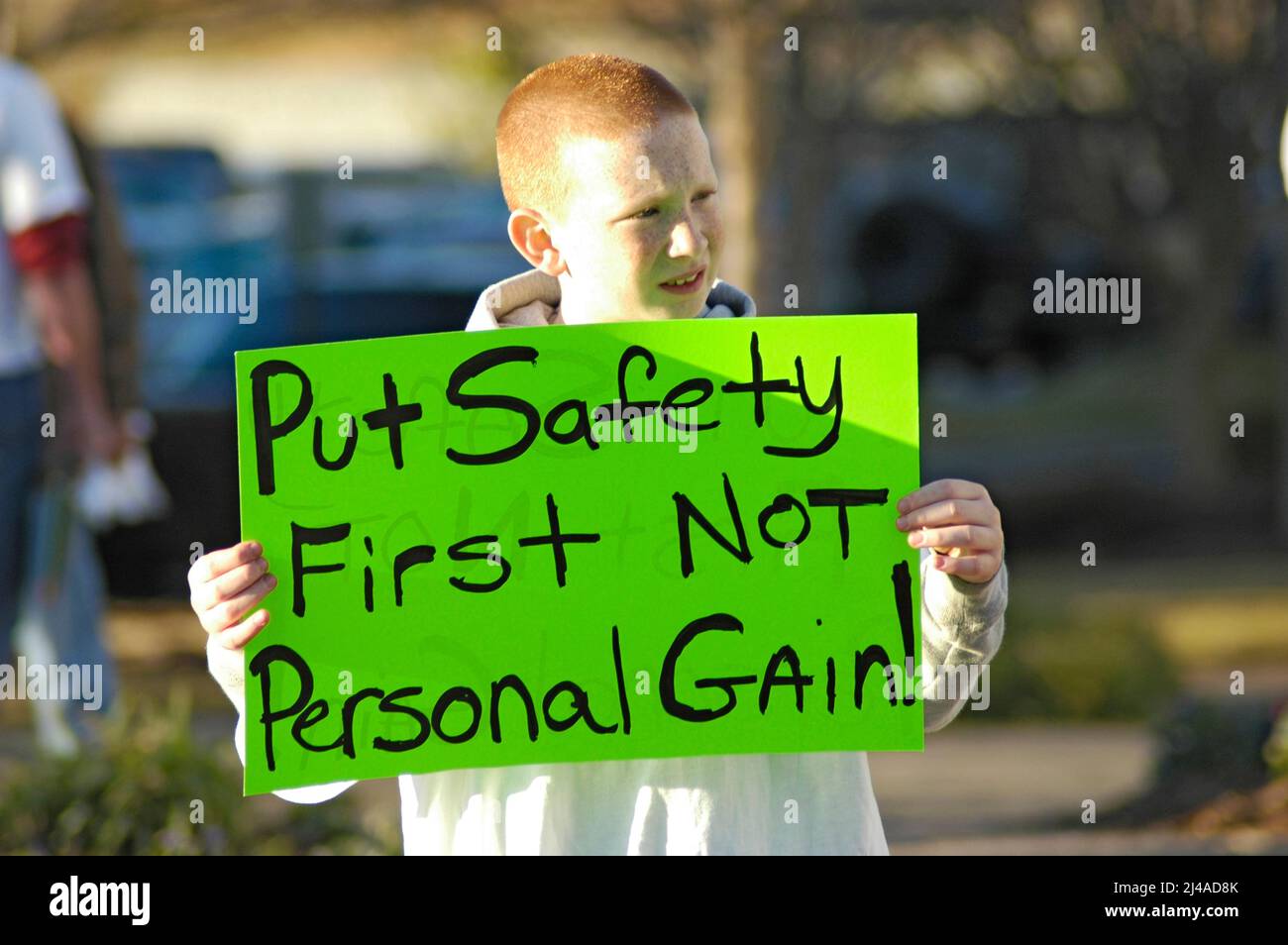 Demonstration of wives and family of public employees being demoted or ...