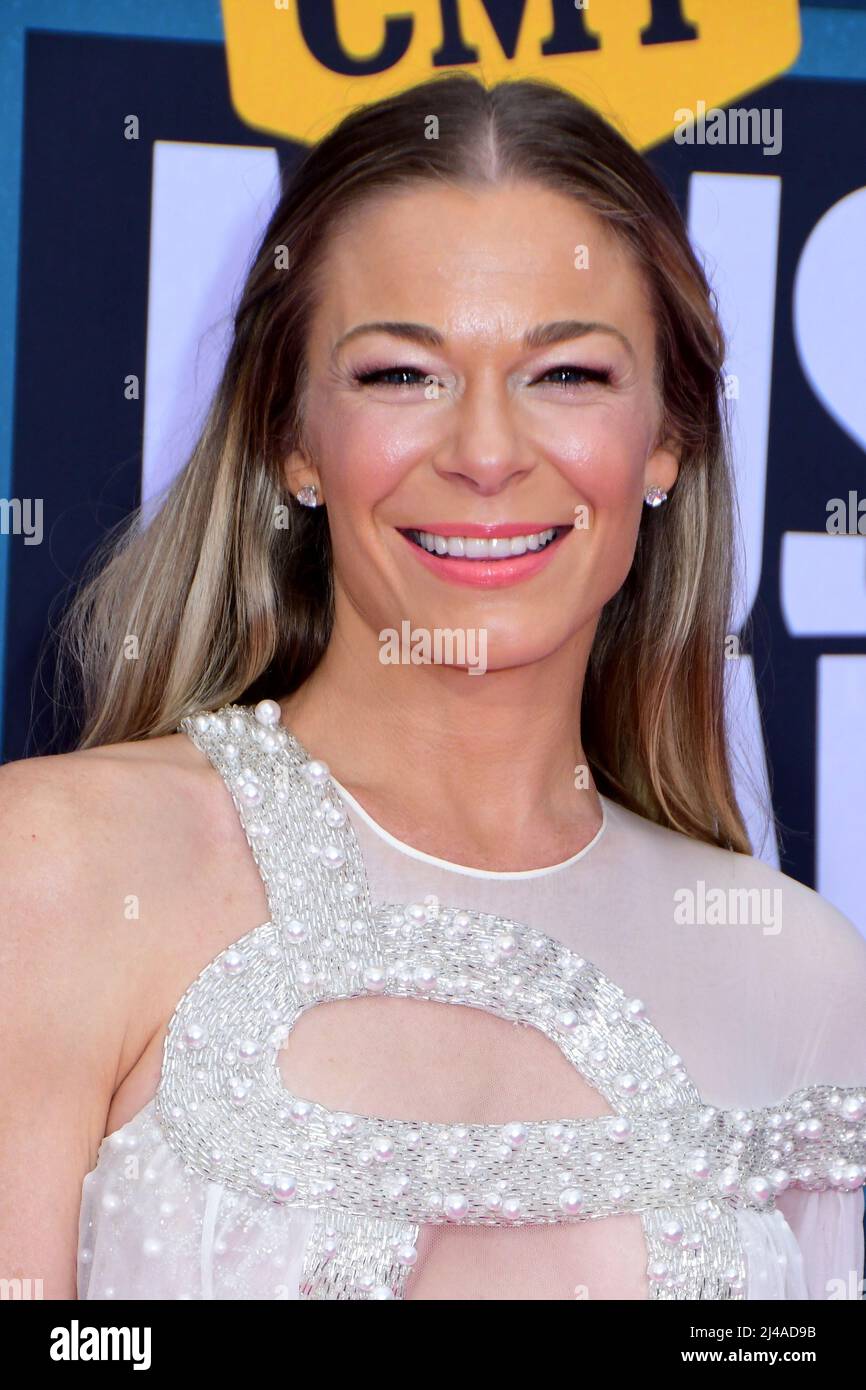 Nashville, Tennessee, USA. 11th Apr, 2022. LeAnn Rimes. 2022 CMT Music Awards held at Nashville ...