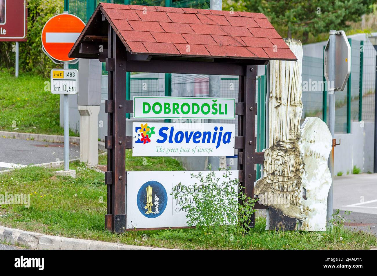 Beautiful Welcome to Slovenia Sign Decorated Wooden Boards that Look ...