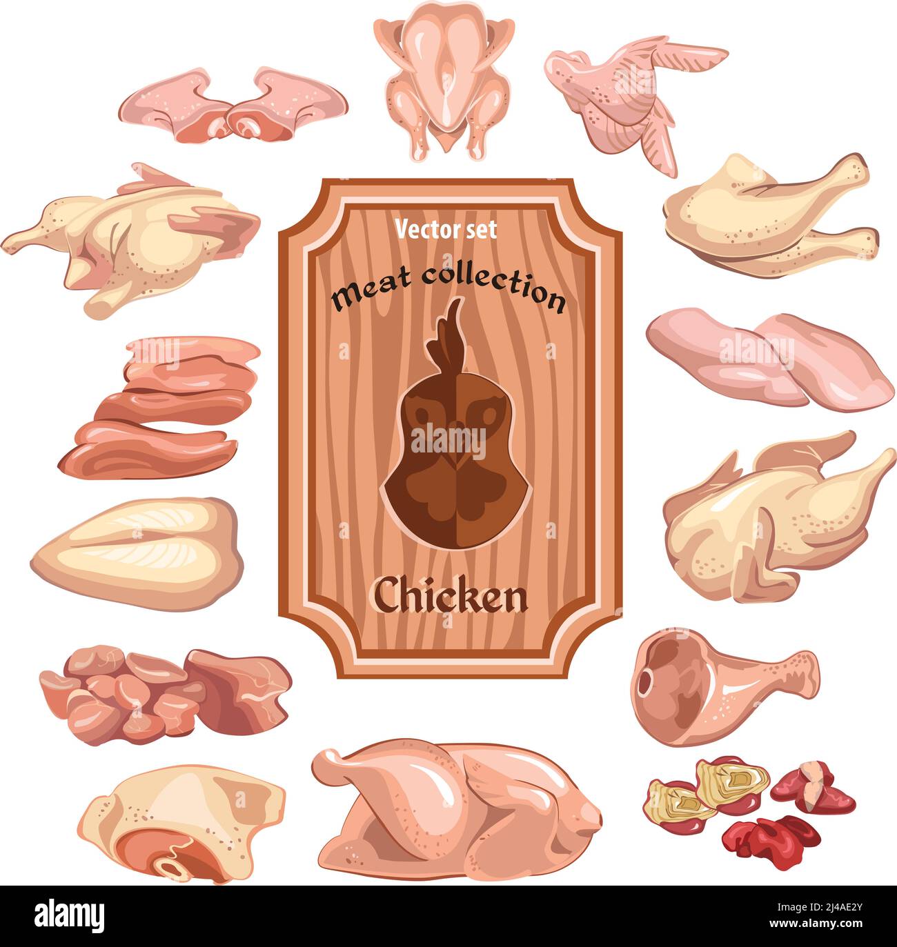 Parts Of A Chicken Head