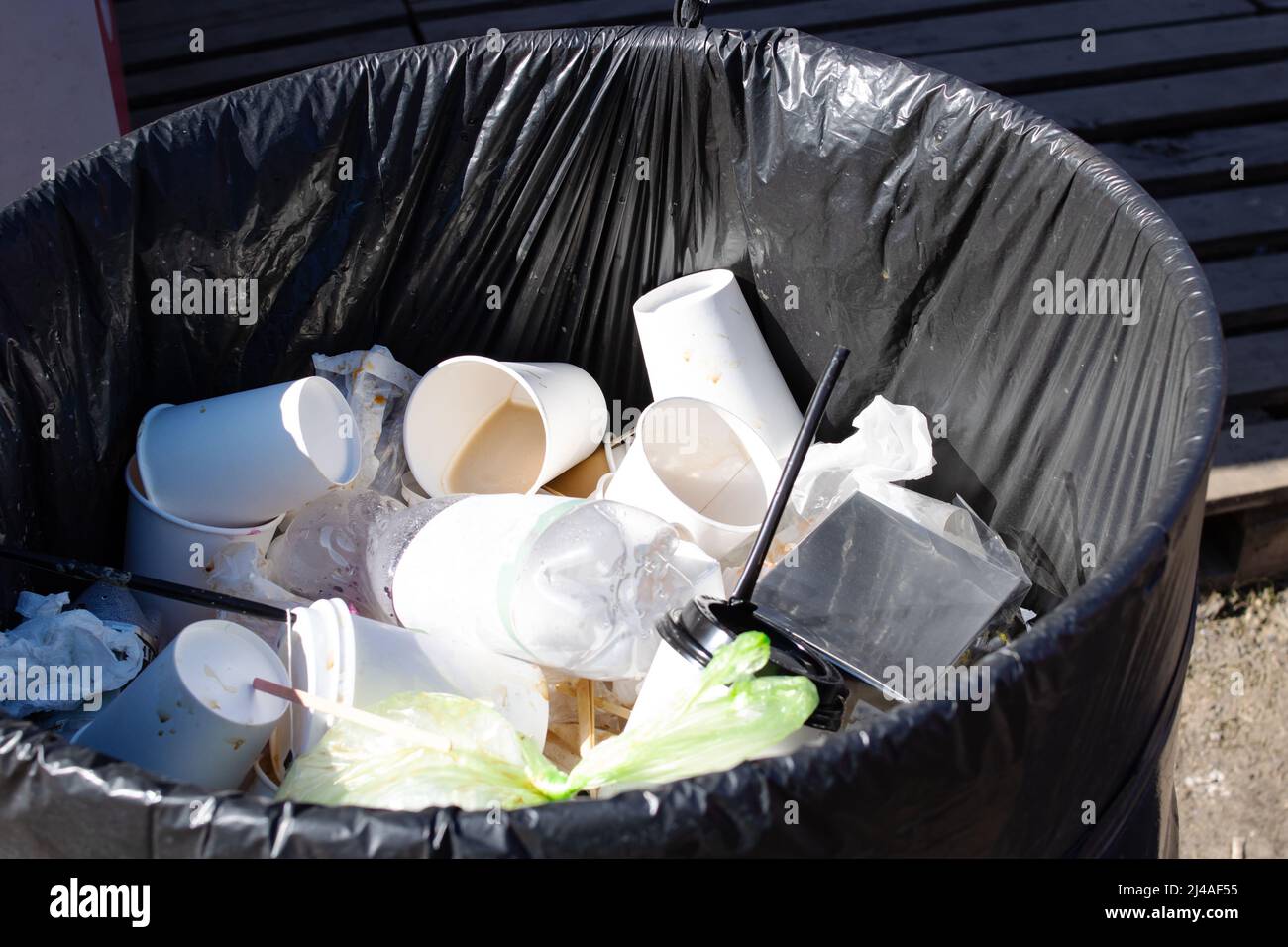 Plastic cup straw full hi-res stock photography and images - Alamy