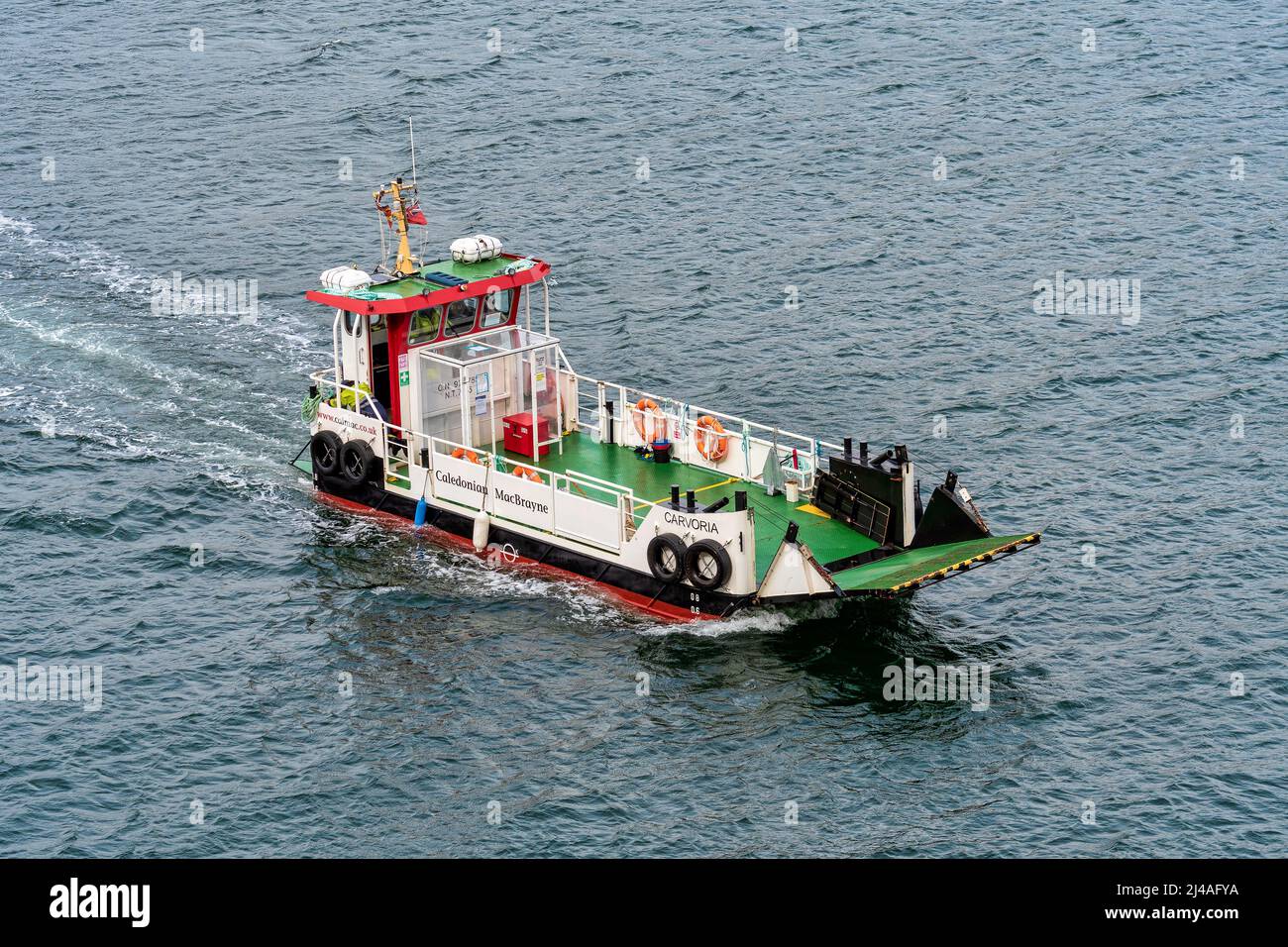 Carvoria is the smallest ferry in the Caledonian MacBrayne fleet. It ...