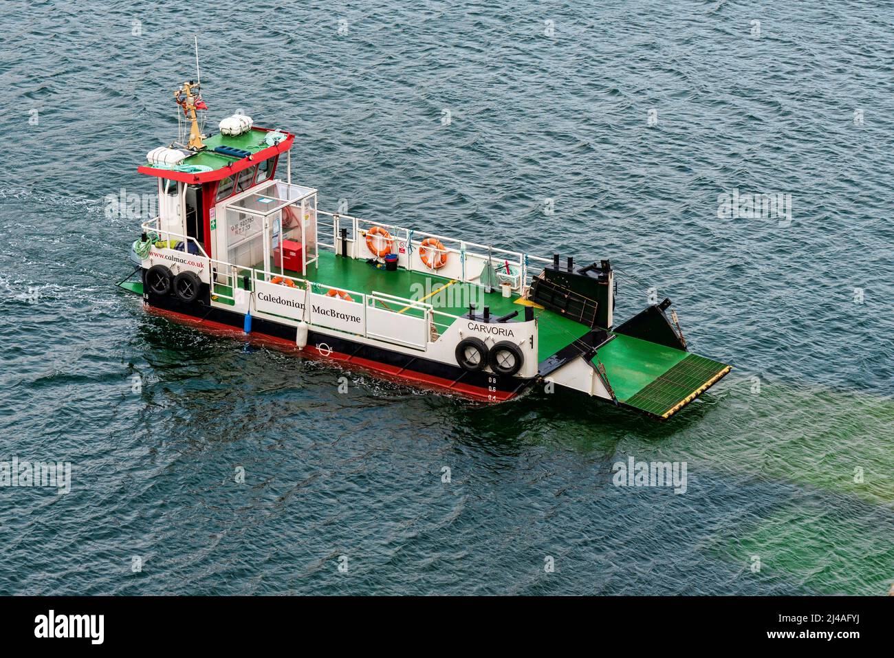 Carvoria is the smallest ferry in the Caledonian MacBrayne fleet. It ...