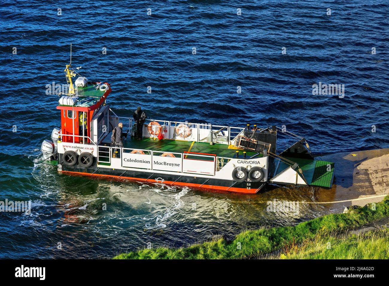 Carvoria is the smallest ferry in the Caledonian MacBrayne fleet. It ...