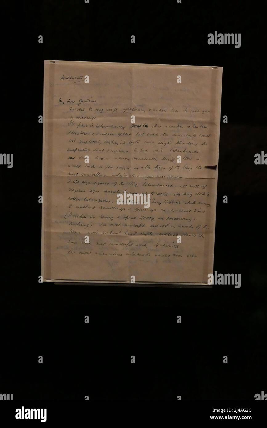 In November 1922, as Egypt became an independent nation, the ...