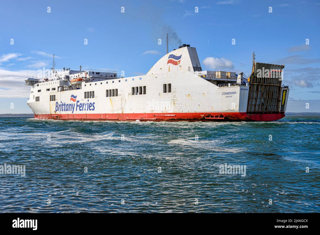 Connemara is a chartered Visentini RO-RO ferry operated by Brittany ...