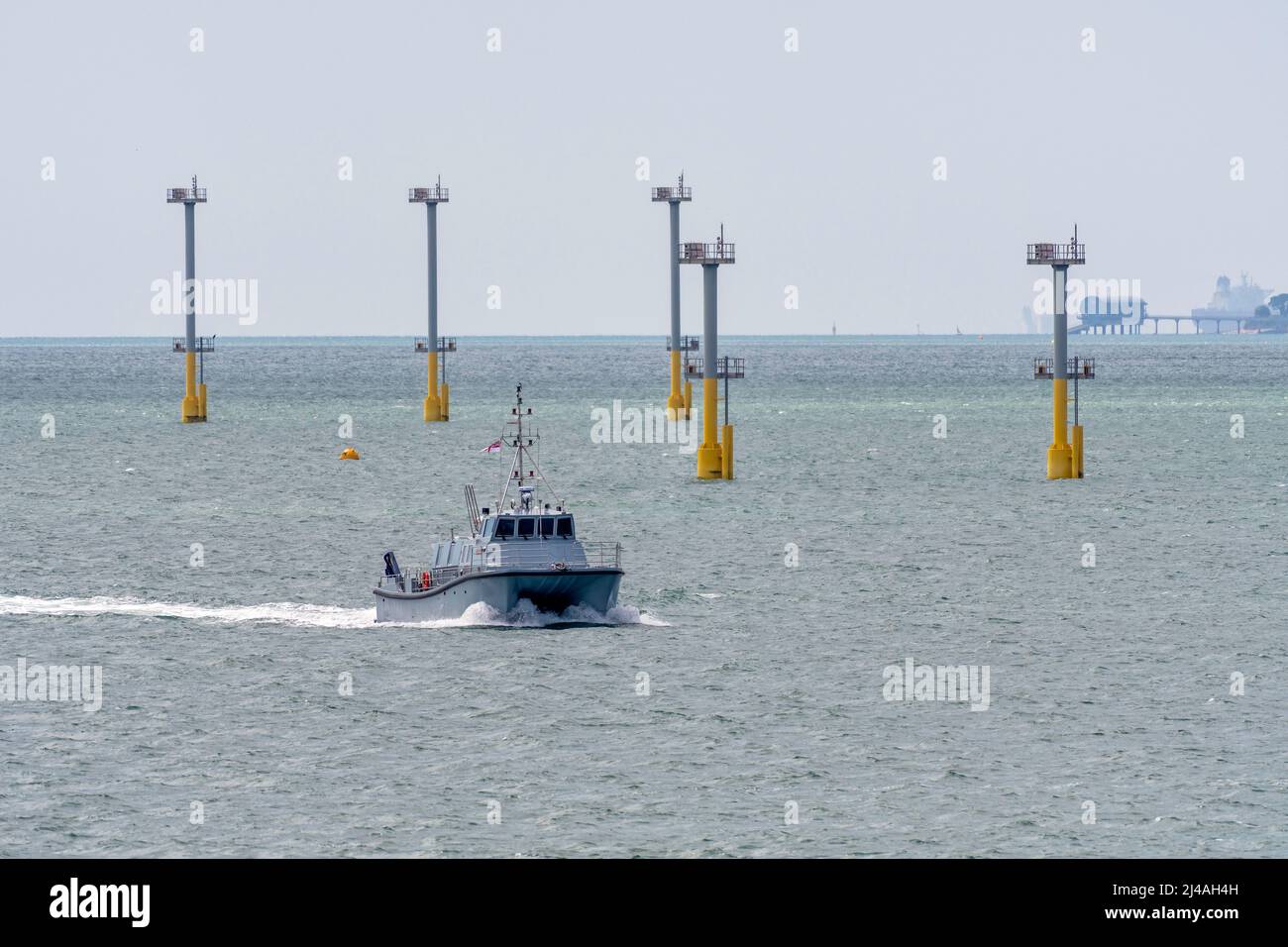 HMS Magpie (H130) is a hydrographic survey vessel operated by the Royal ...
