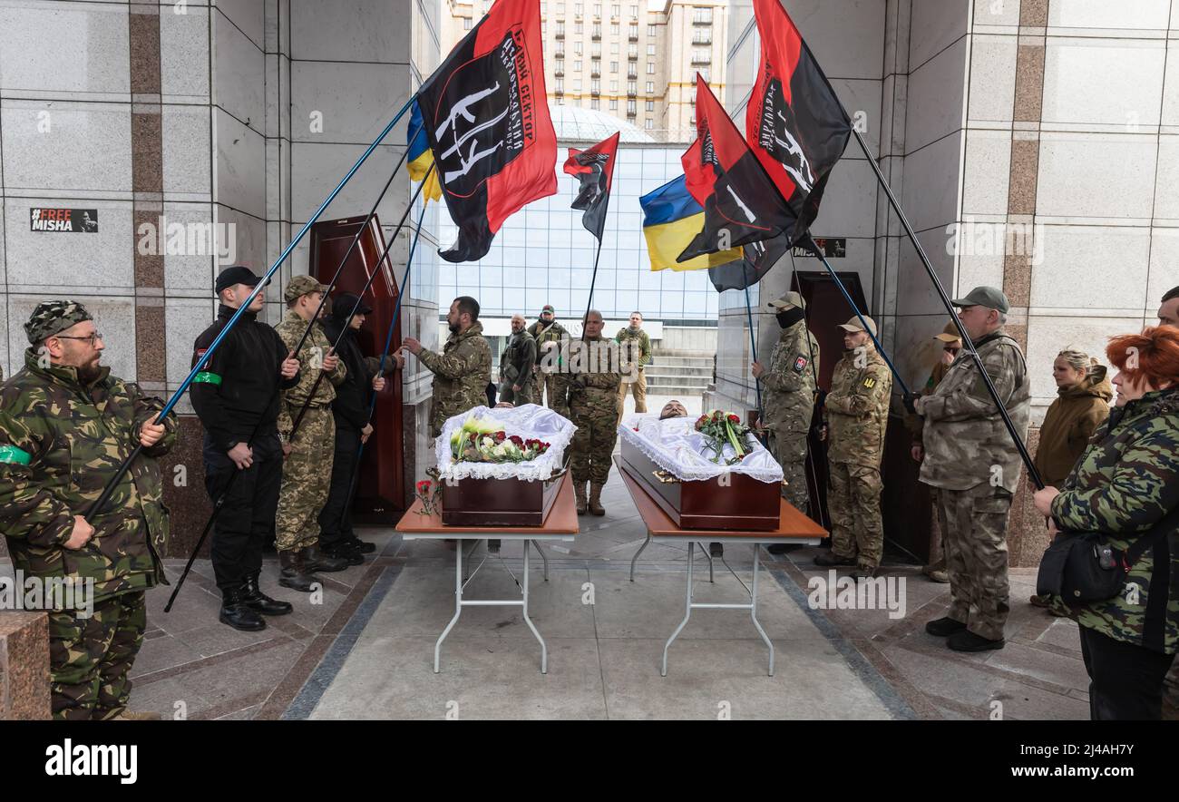 Ukrainian volunteer corps right sector hi-res stock photography and ...