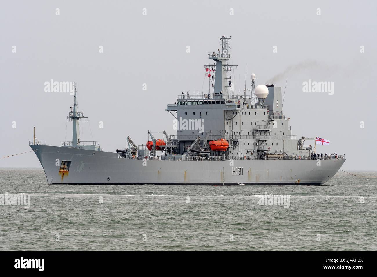 HMS Scott (H131) is an ocean-going hydrographic survey vessel operated ...