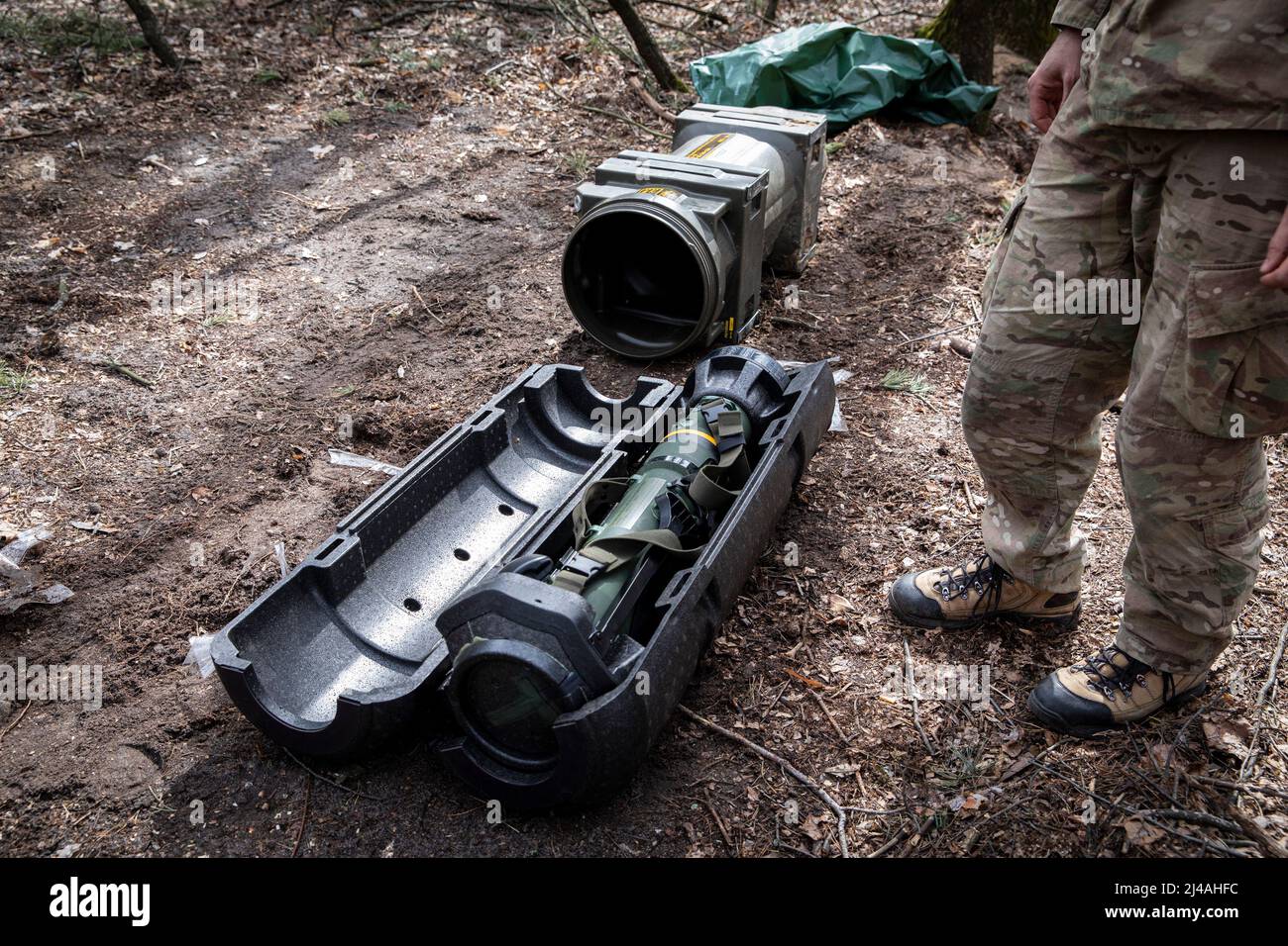 The MBT-NLAW (Next generation Light Anti-tank Weapon) provided by the ...