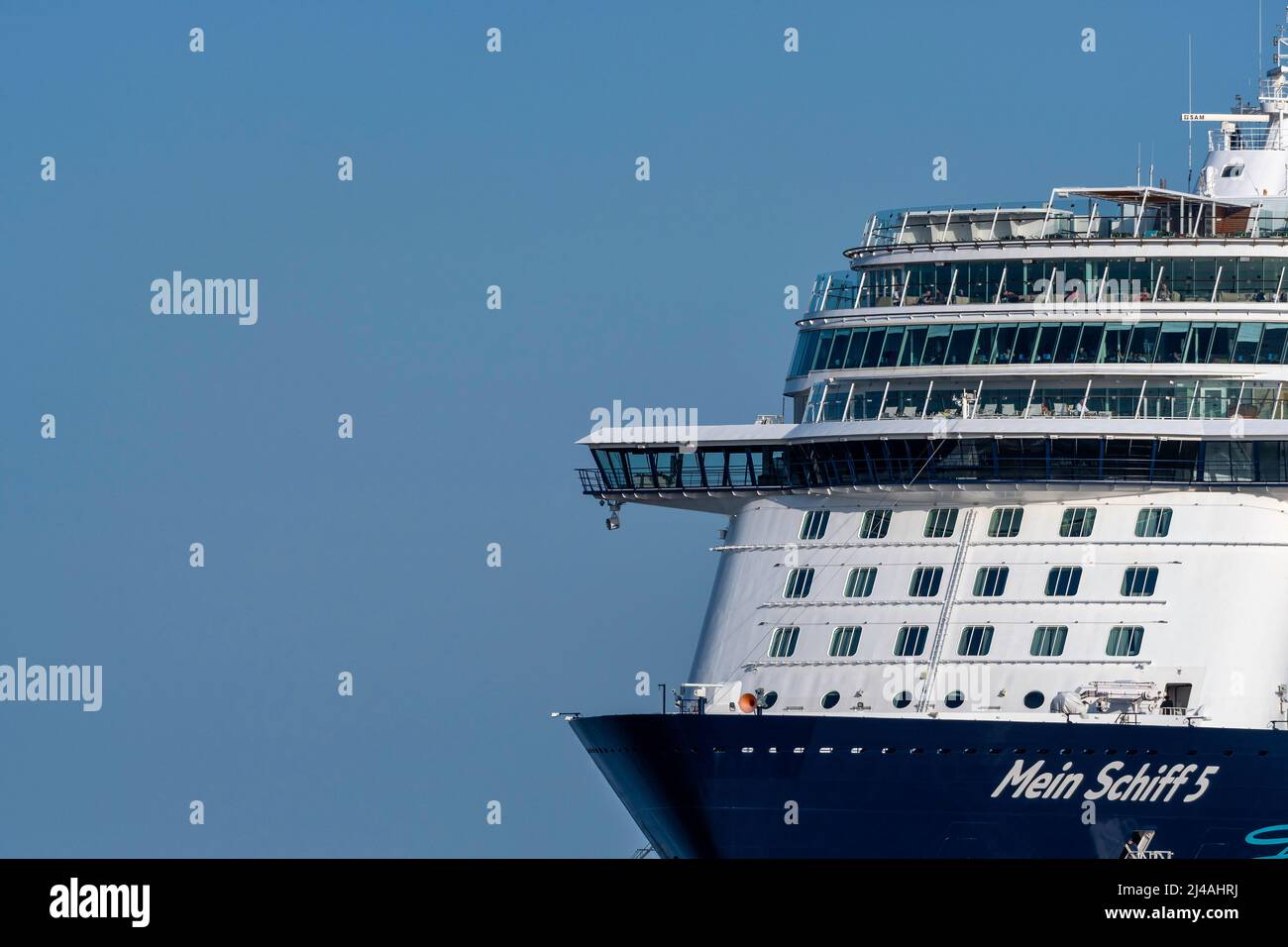 Mein Schiff 5 is a cruise ship operated by TUI Cruises for the German ...