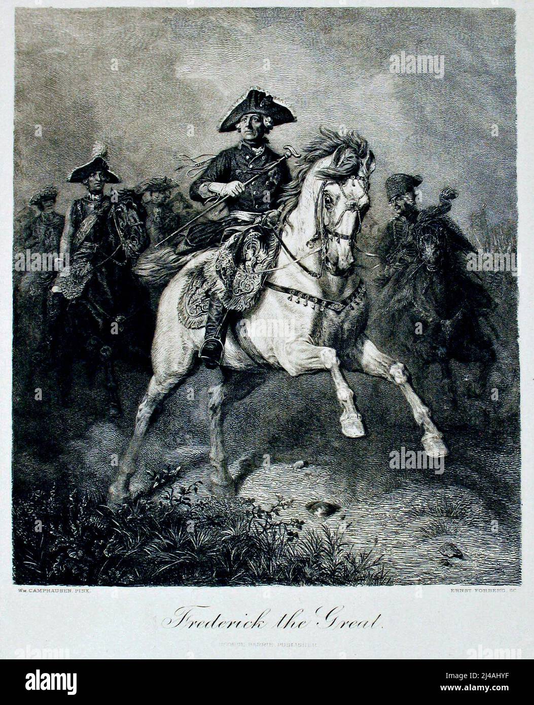 Frederick the great painting hi-res stock photography and images - Alamy