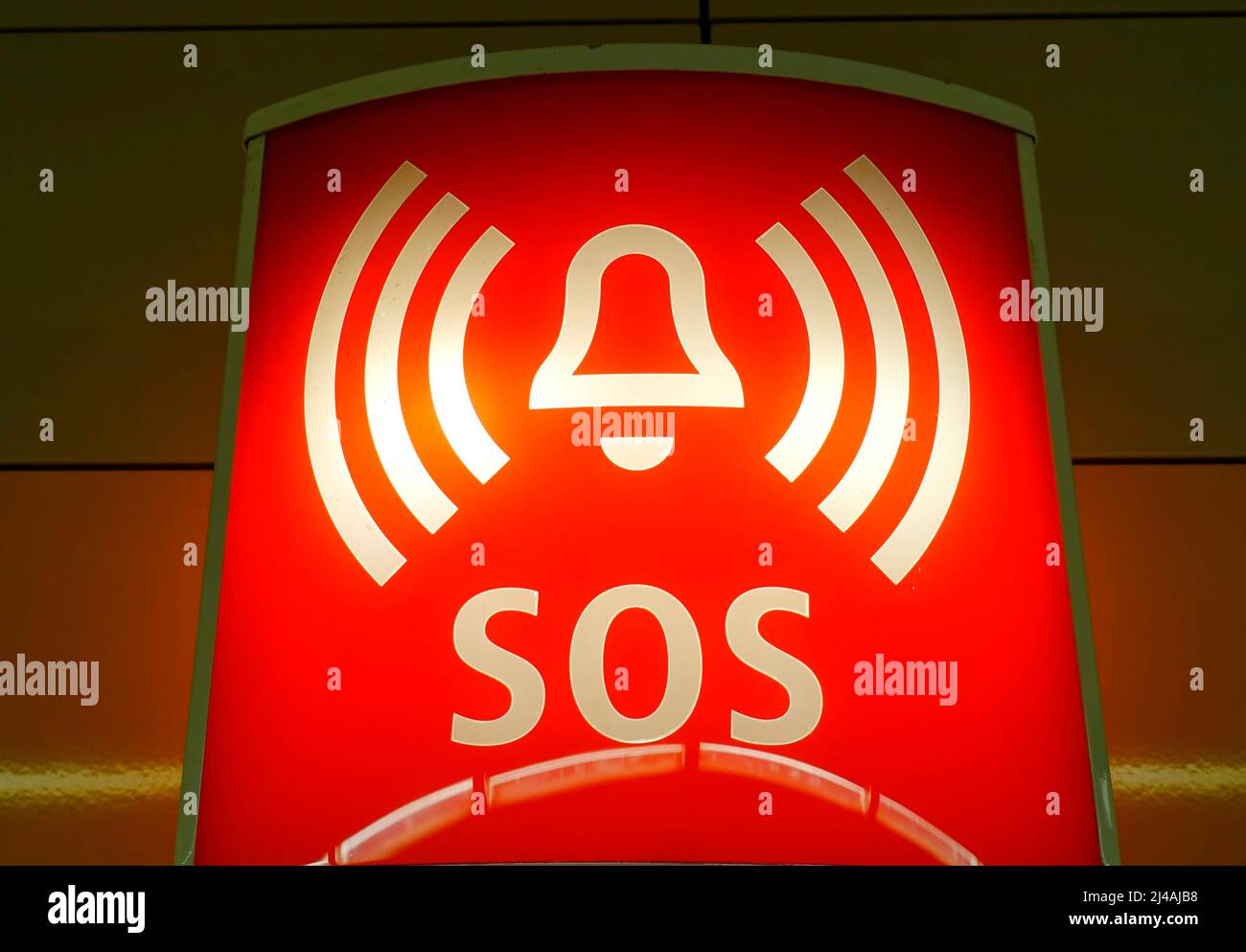 Red emergency telephone , Berlin Stock Photo - Alamy