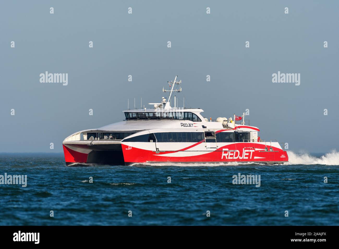 Red Jet 7 is a high-speed passenger ferry operated by Red Funnel ...