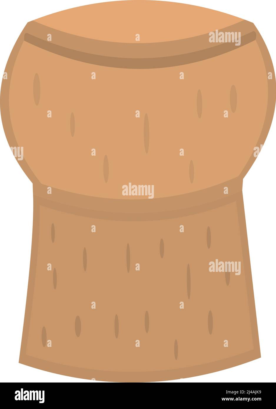 Vector illustration of a cork Stock Vector Image & Art - Alamy