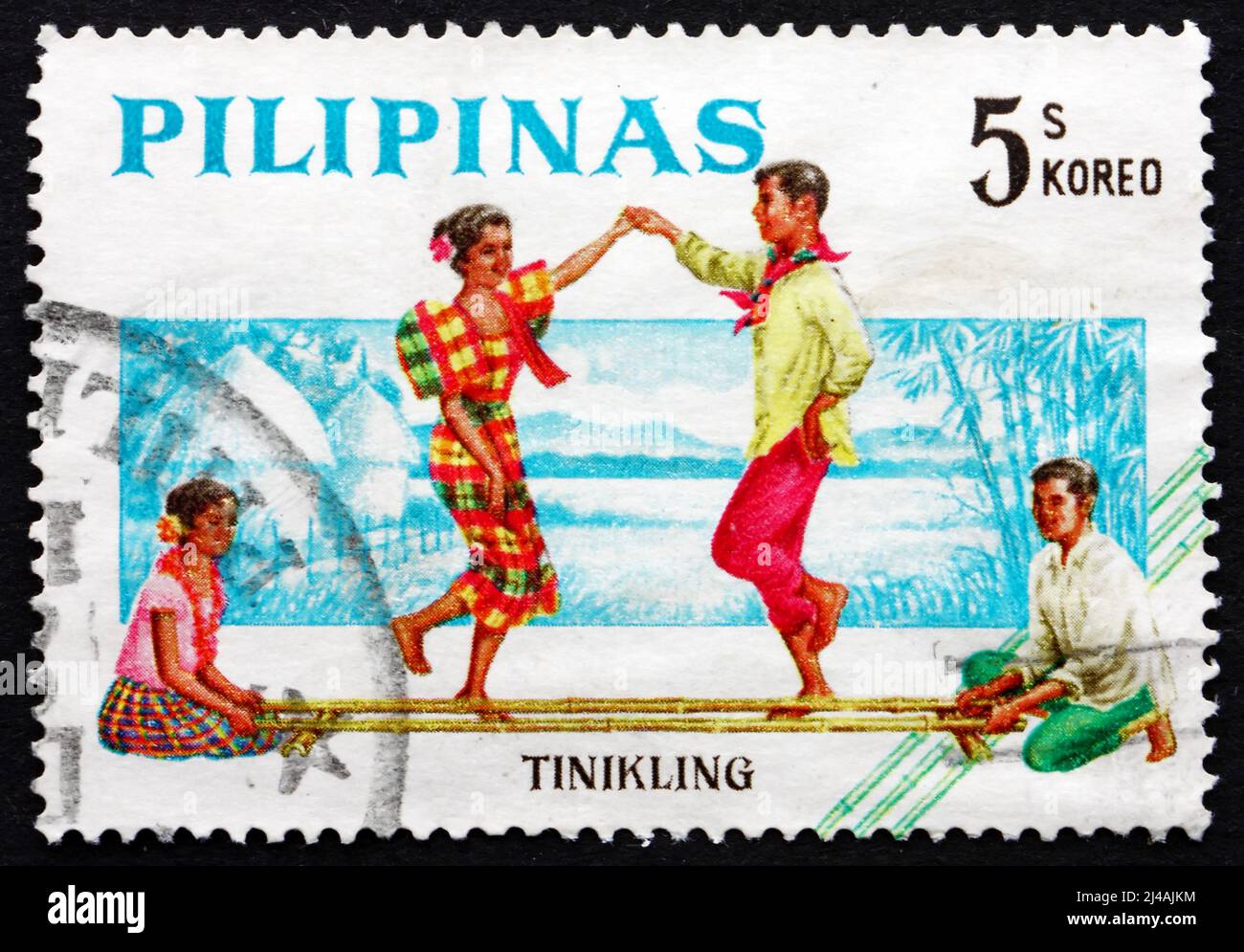 Tinikling dance hi-res stock photography and images - Alamy