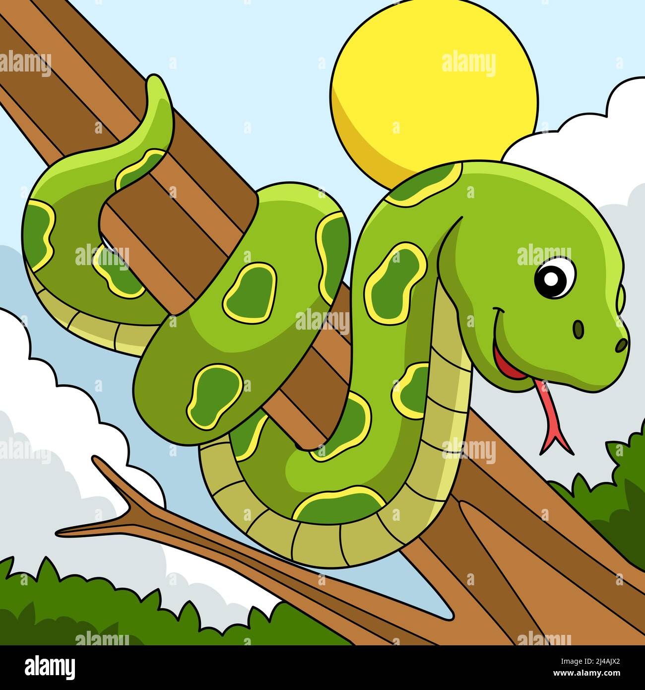Snake animal Stock Vector Images - Alamy
