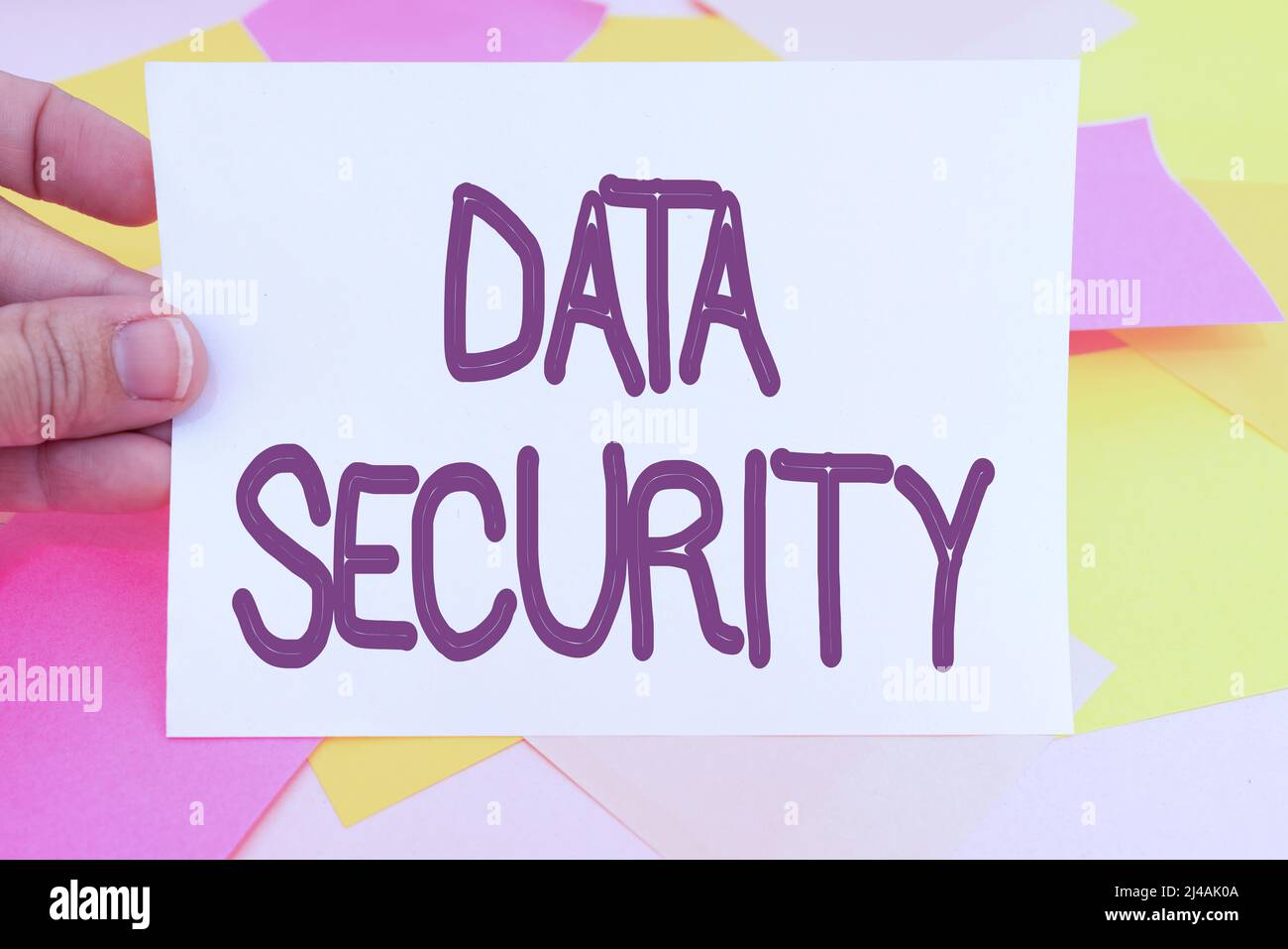 Inspiration showing sign Data Security. Concept meaning Confidentiality ...