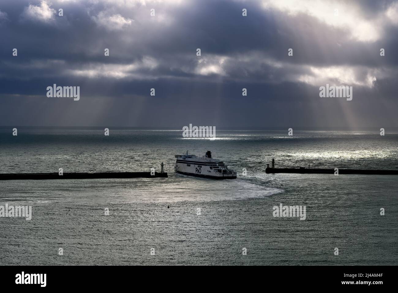 Spirit of Britain is a cross-Channel ferry operated by P&O Ferries ...