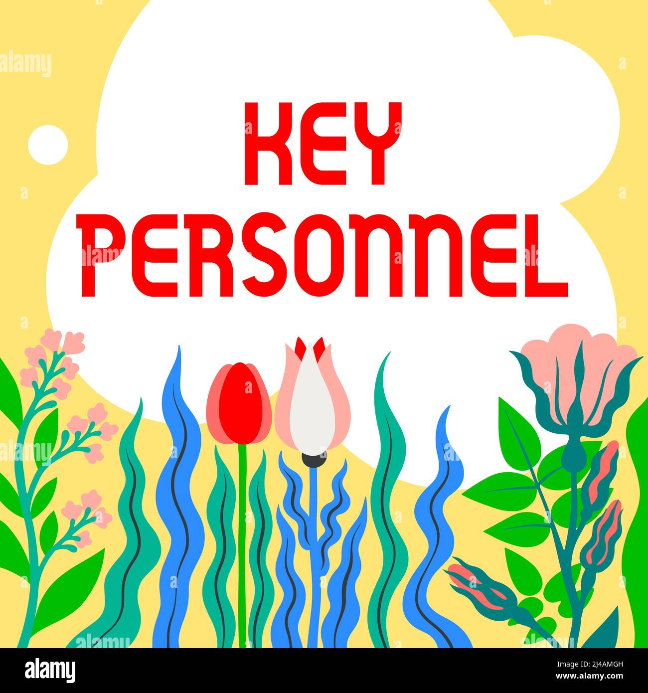 Conceptual caption Key Personnel. Business idea Program Directors ...